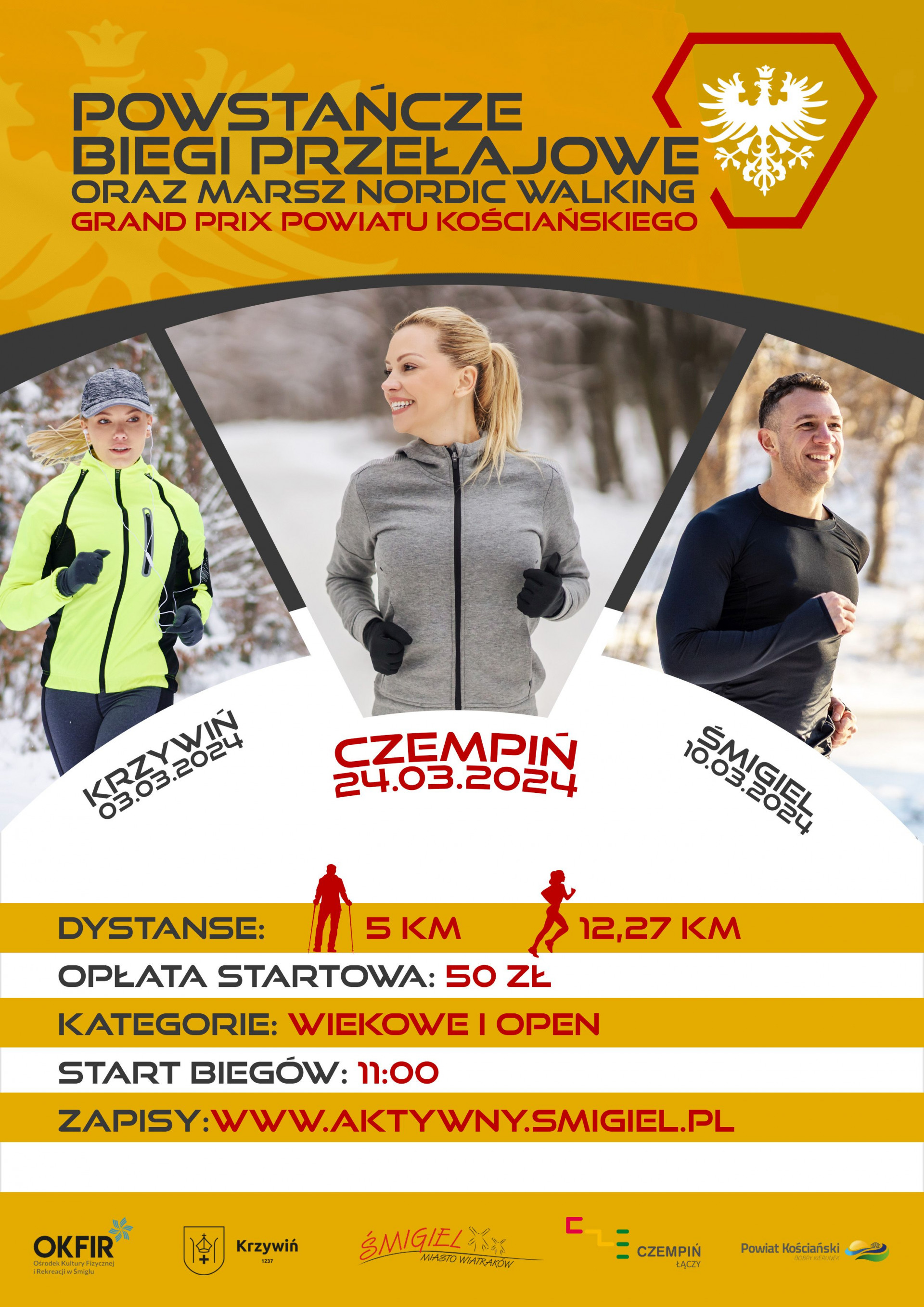 elka.pl - Powstańcze Biegi Przełajowe oraz Marsz Nordic Walking o Puchar Powiatu Kościańskiego ...